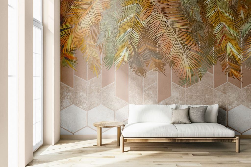 Geometric Jungle - The Feature Wall Malaysia