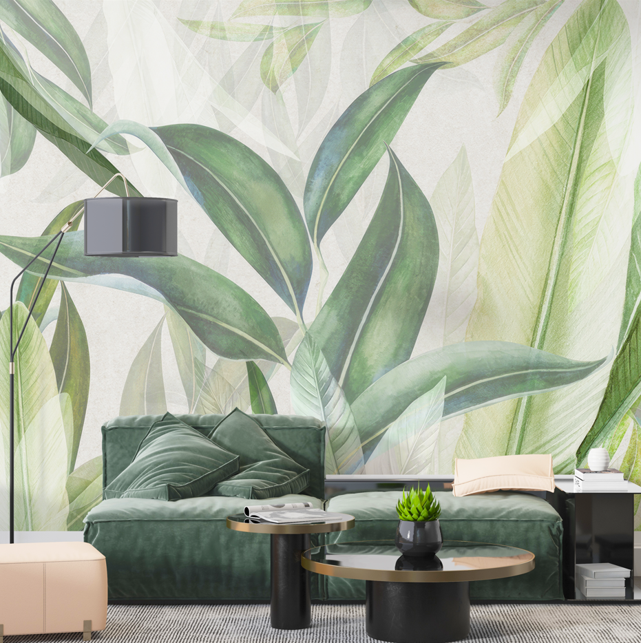 Layered Leaves - The Feature Wall Malaysia